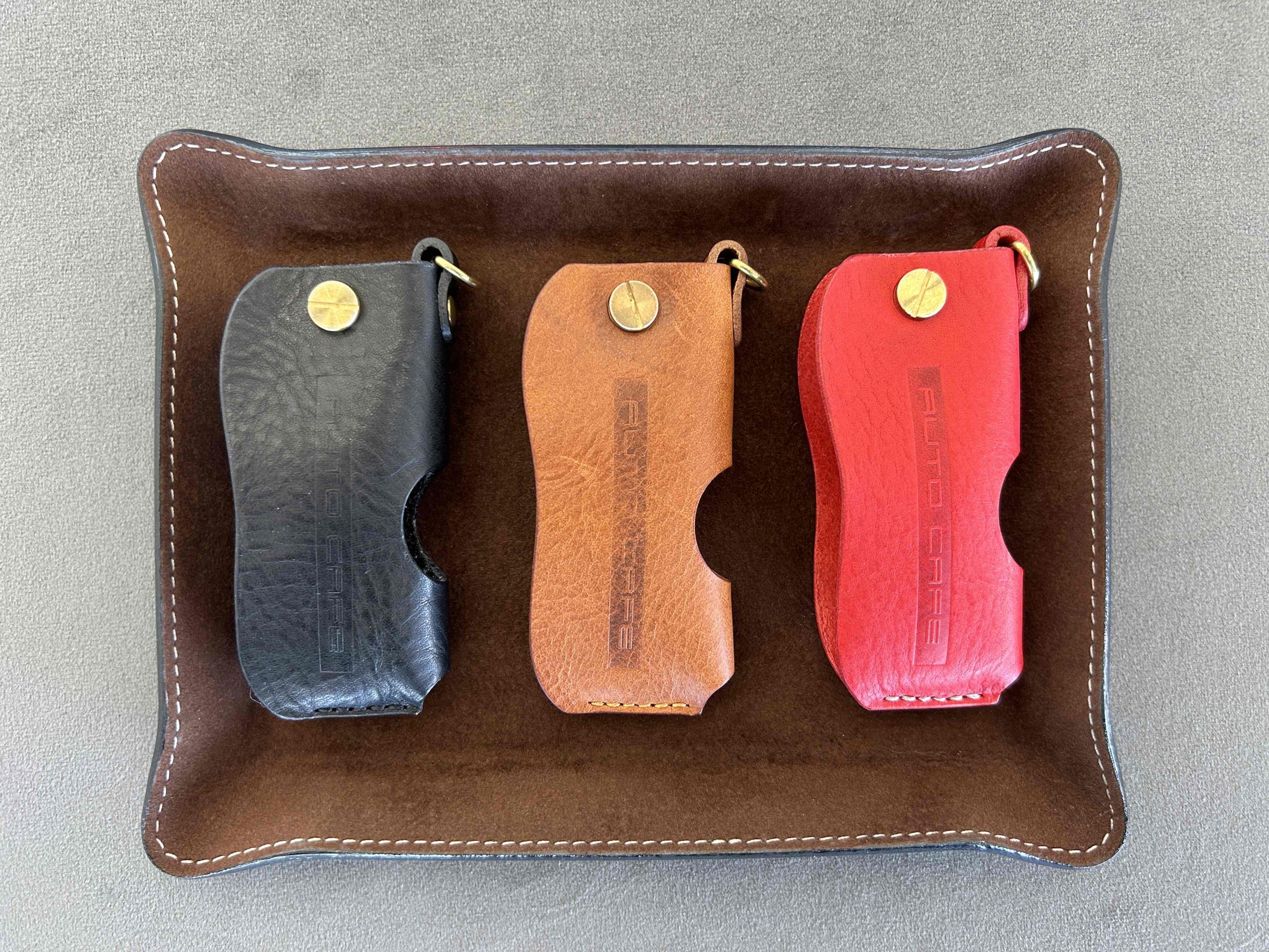 AUTO CAFEオリジナル本革キーケース登場【canvas leatherコラボ】ポルシェ専用